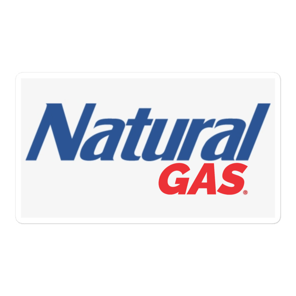 Natural Gas Sticker – Arbitrage Andy